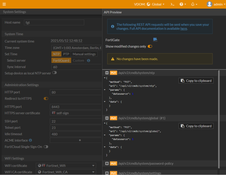 Selution AG - FortiOS 7.0 - Test der neuen Funktionen